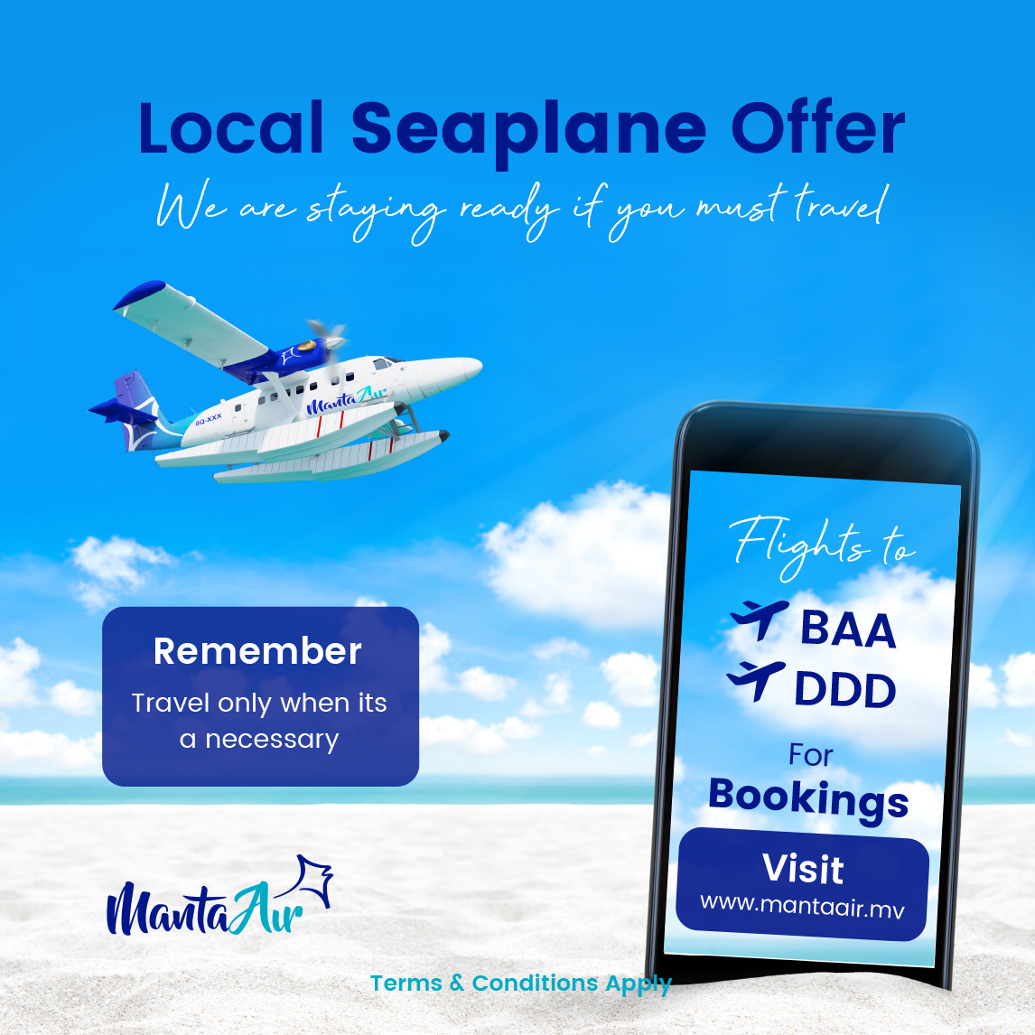 Manta Air to continue operating seaplanes for local transfers amid ...